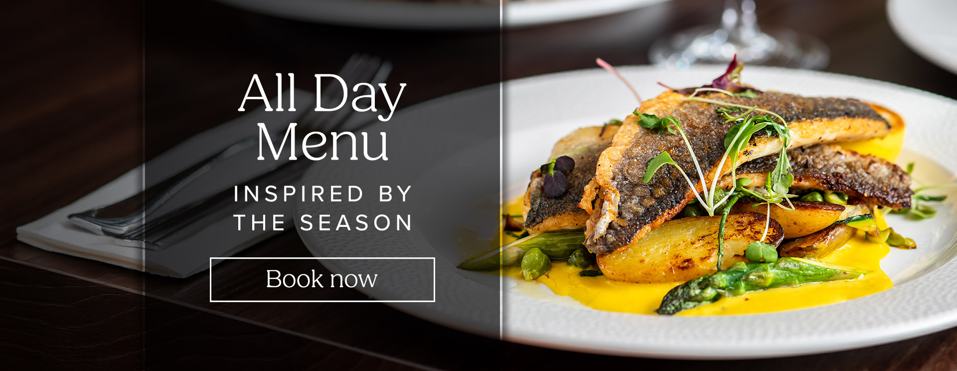 Dinner Menu & Prices | All Day Dining at The White Hart Woking