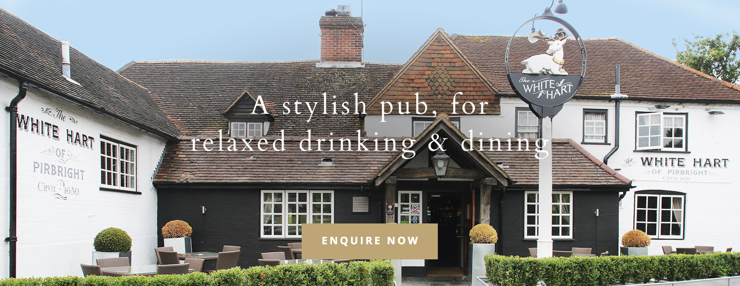 The White Hart Pub & Restaurant in Pirbright, Surrey